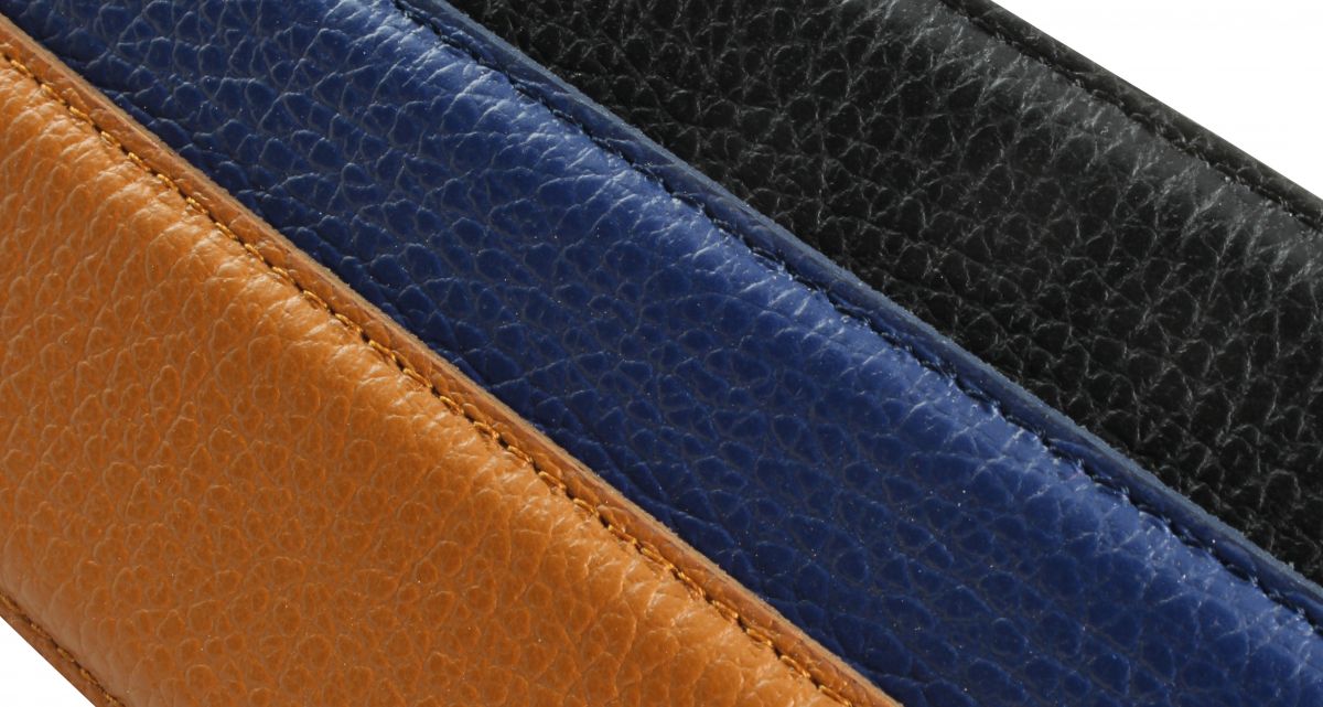 Ledergürtel Herren Echtleder 3 cm Anzug geprägt